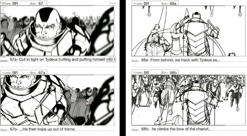 Storyboard Hercules Mobile – Murray Studios Adobewan
