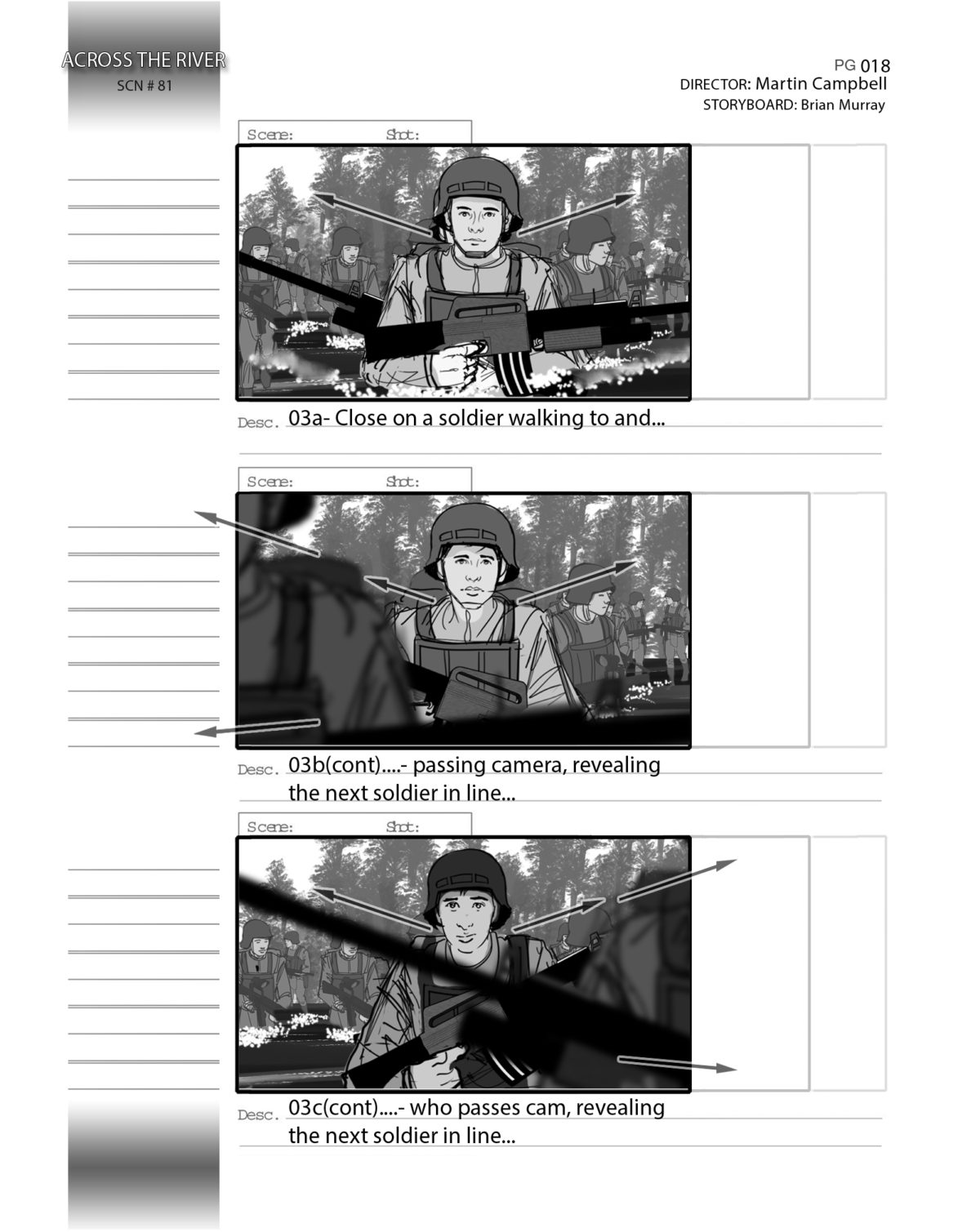 Storyboard Across the River Mobile – Murray Studios Adobewan