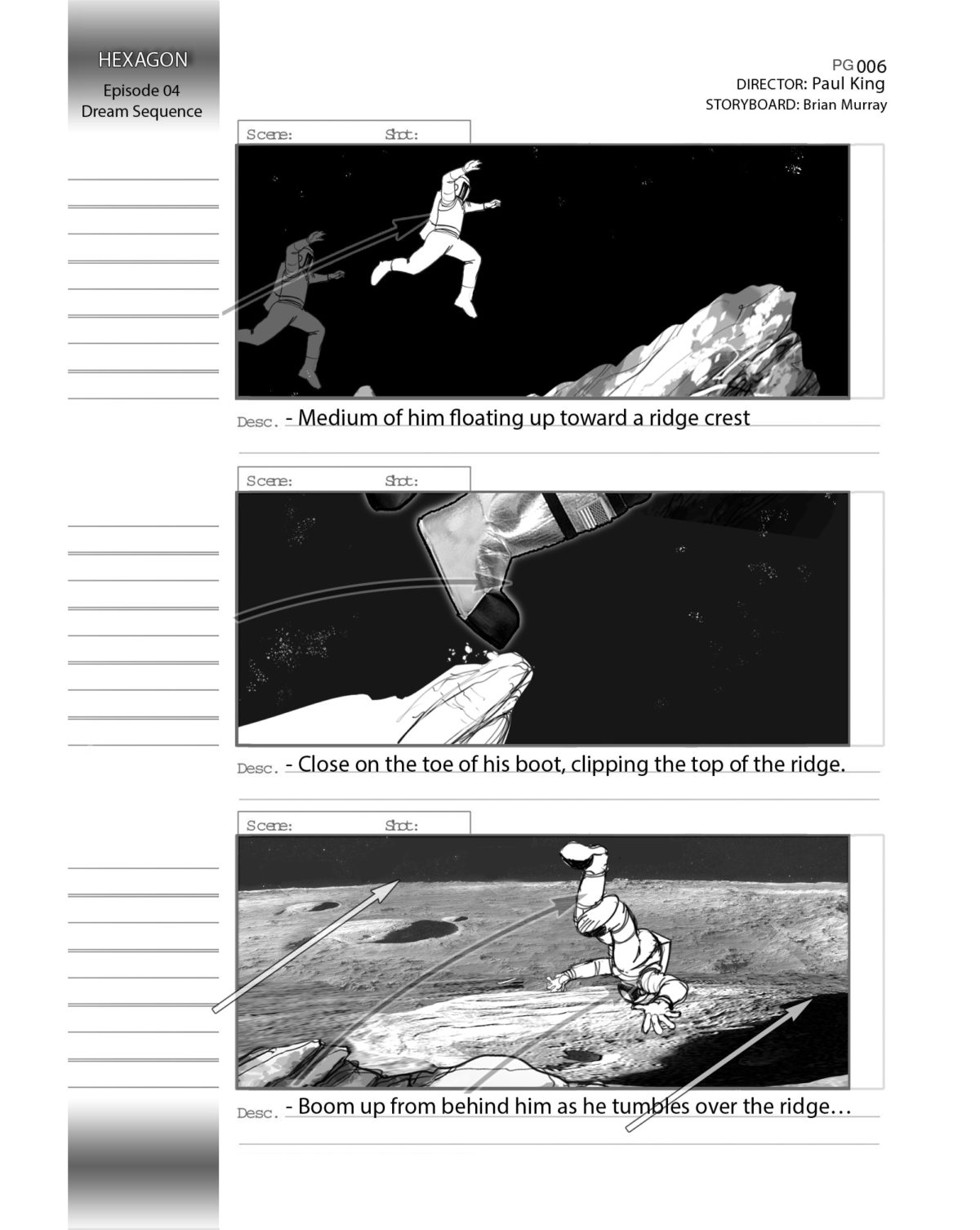 Storyboard Space Force Mobile – Murray Studios Adobewan